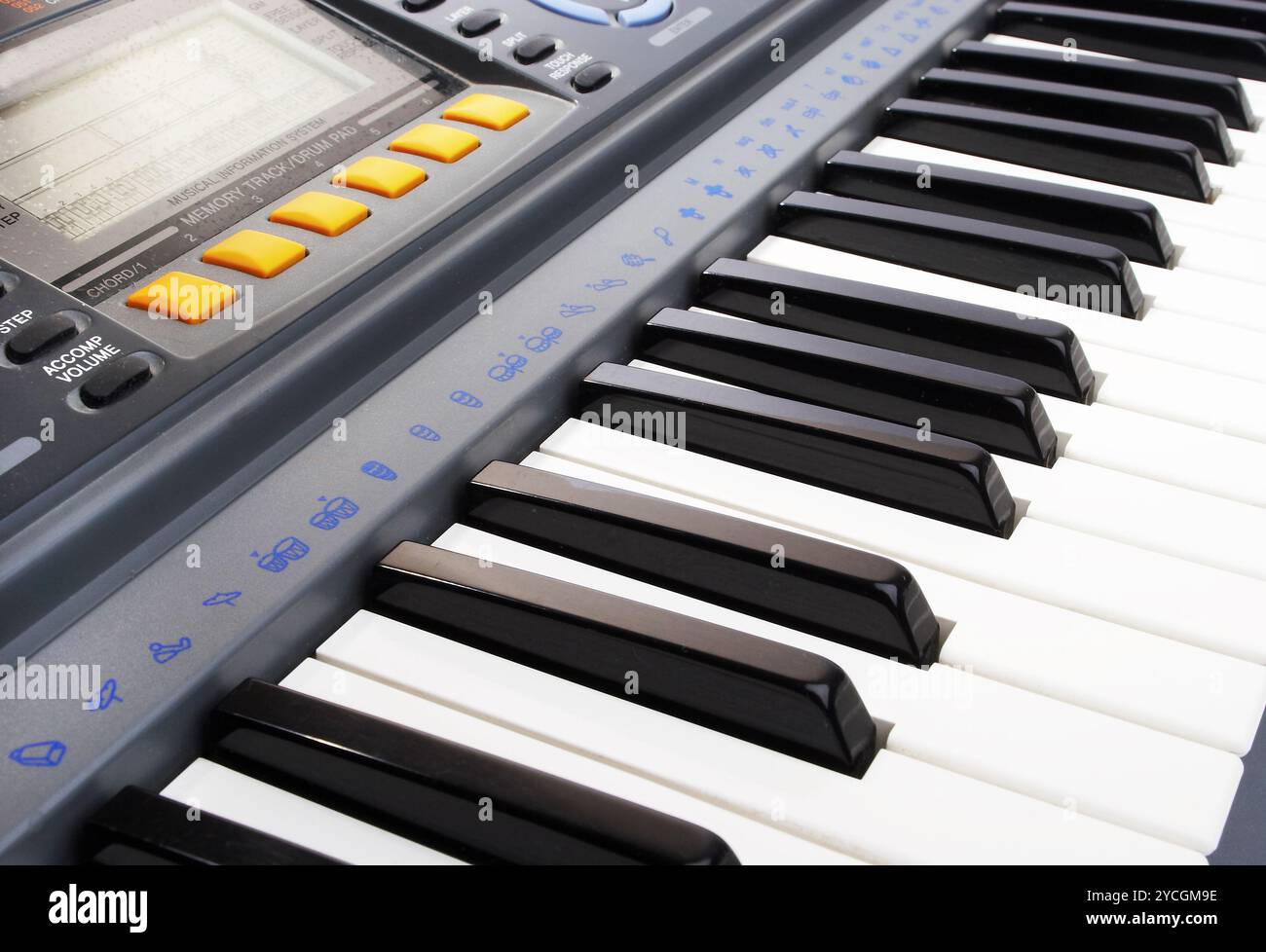 Midi keyboard synthesizer piano keys hi-res stock photography and ...
