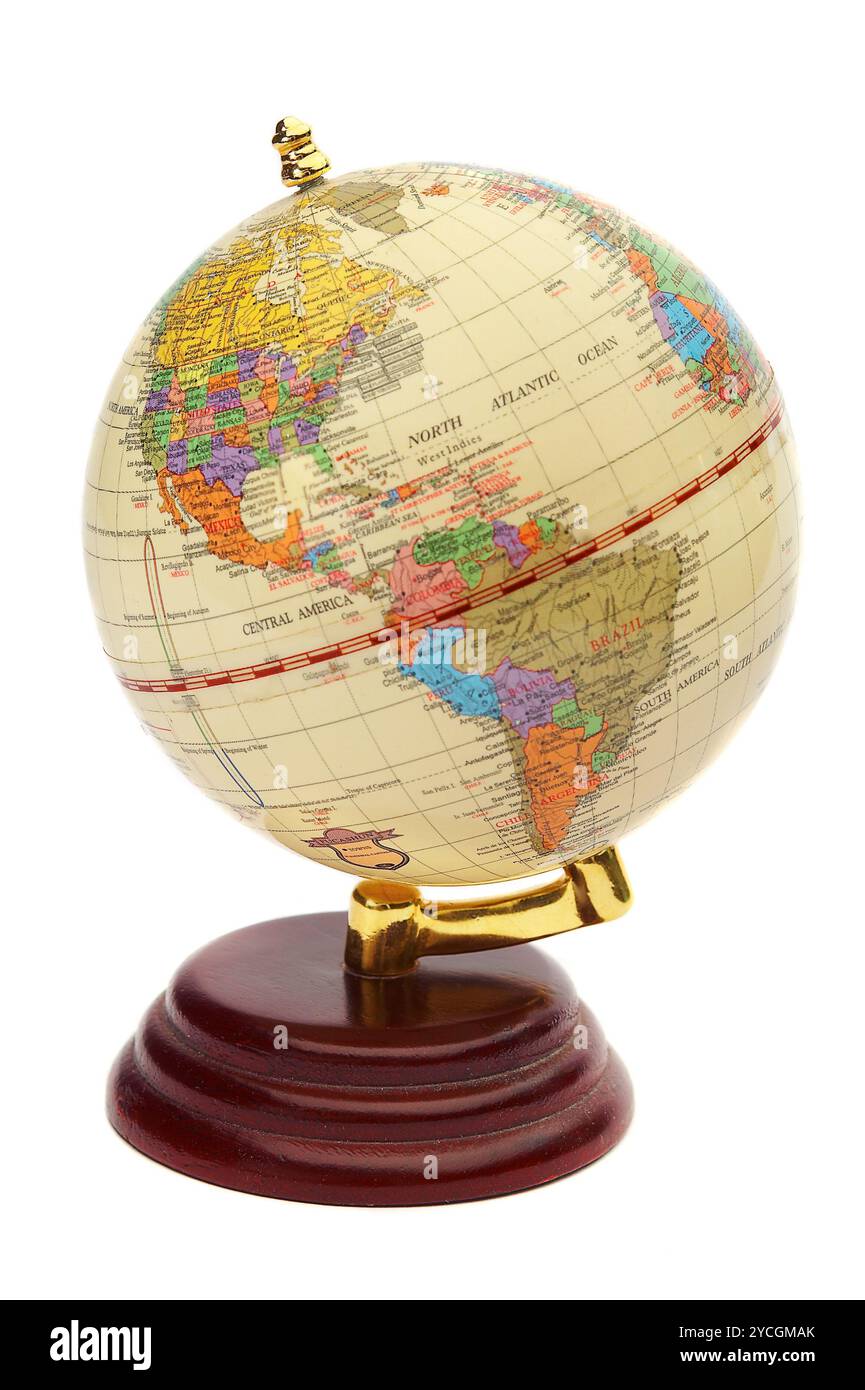 Globe whole world map hi-res stock photography and images - Alamy