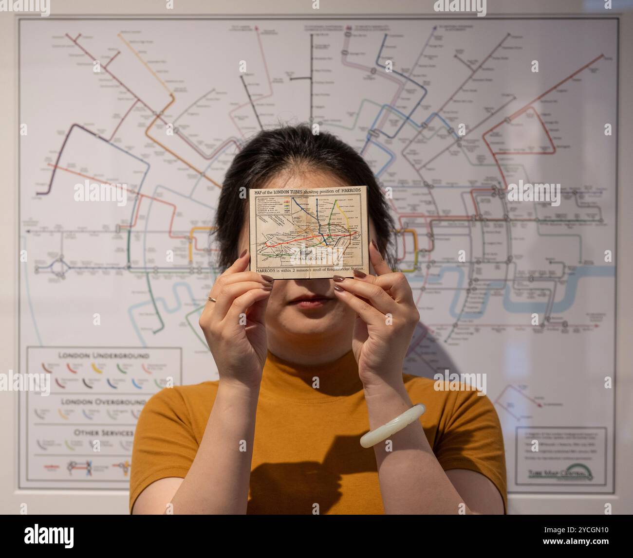 London tube map 2024 hi-res stock photography and images - Alamy