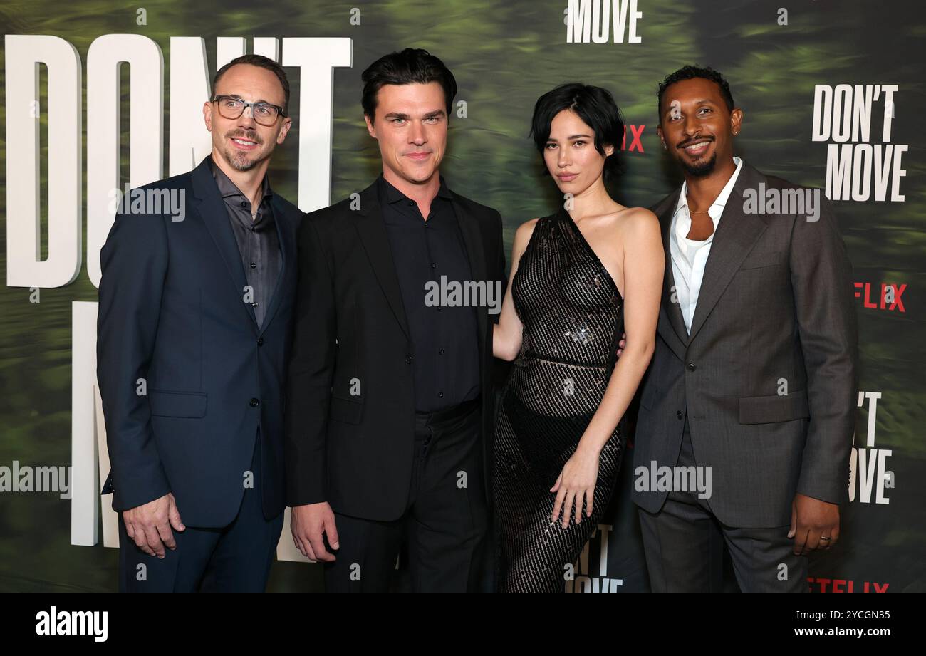 Los Angeles, Ca. 22nd Oct, 2024. Adan Schindler, Finn Wittrock, Kelsey ...