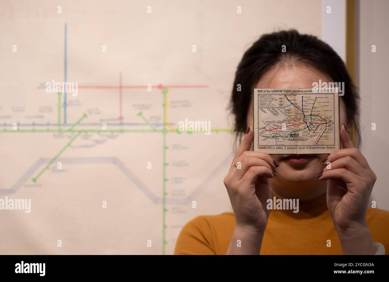 London tube map 2024 hi-res stock photography and images - Alamy