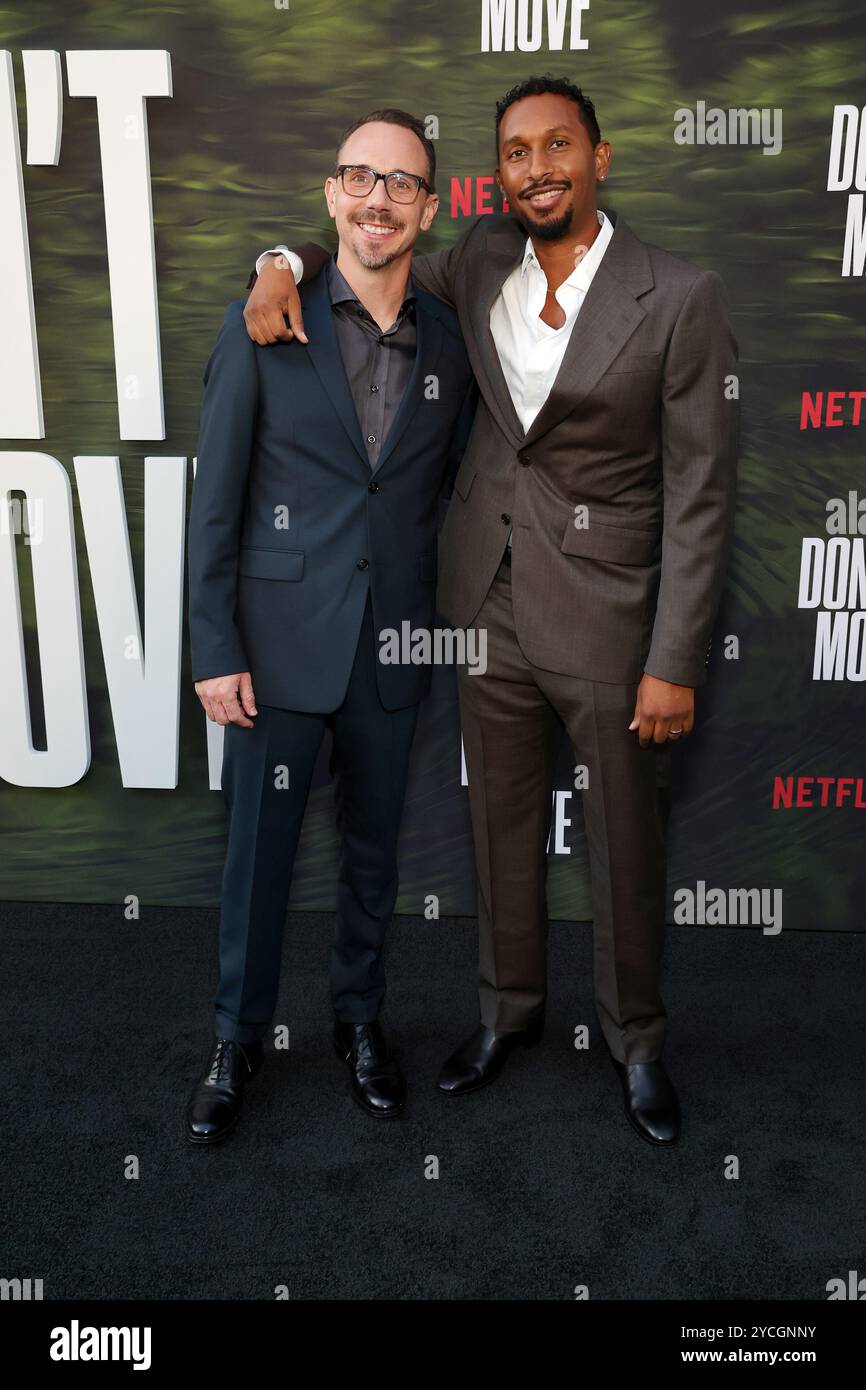 Los Angeles, Ca. 22nd Oct, 2024. Adan Schindler, Brian Nettoi at the ...