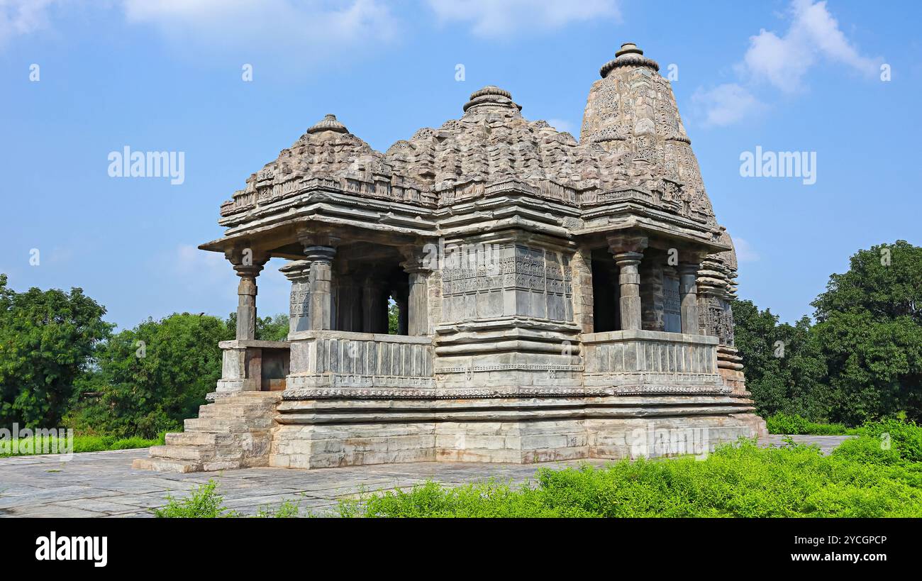 Front view of the Shiva Temple, a late 11th-century Paramara Dynasty ...