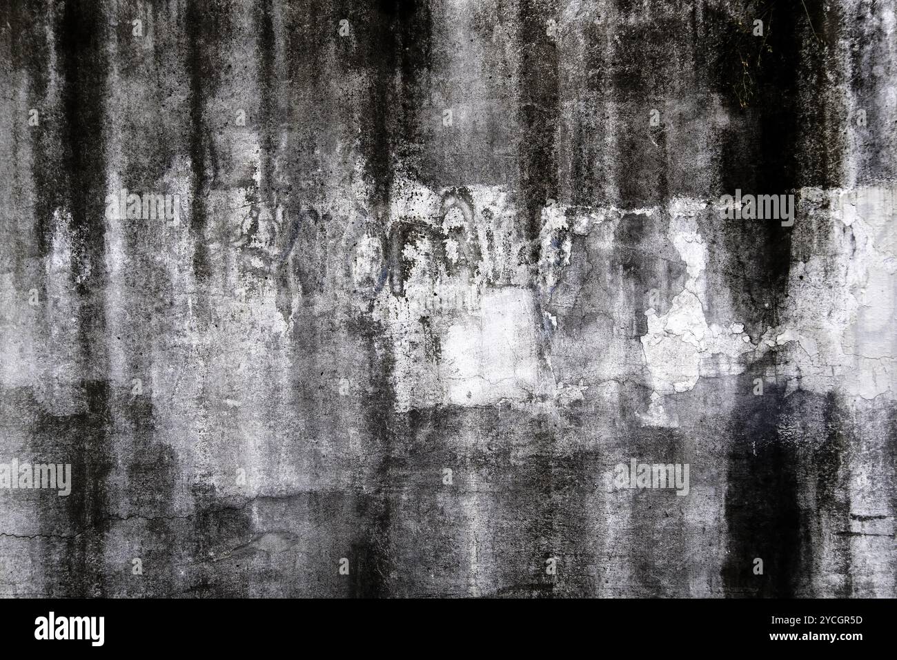 Detail of old peeling white wall, erosion Stock Photo - Alamy