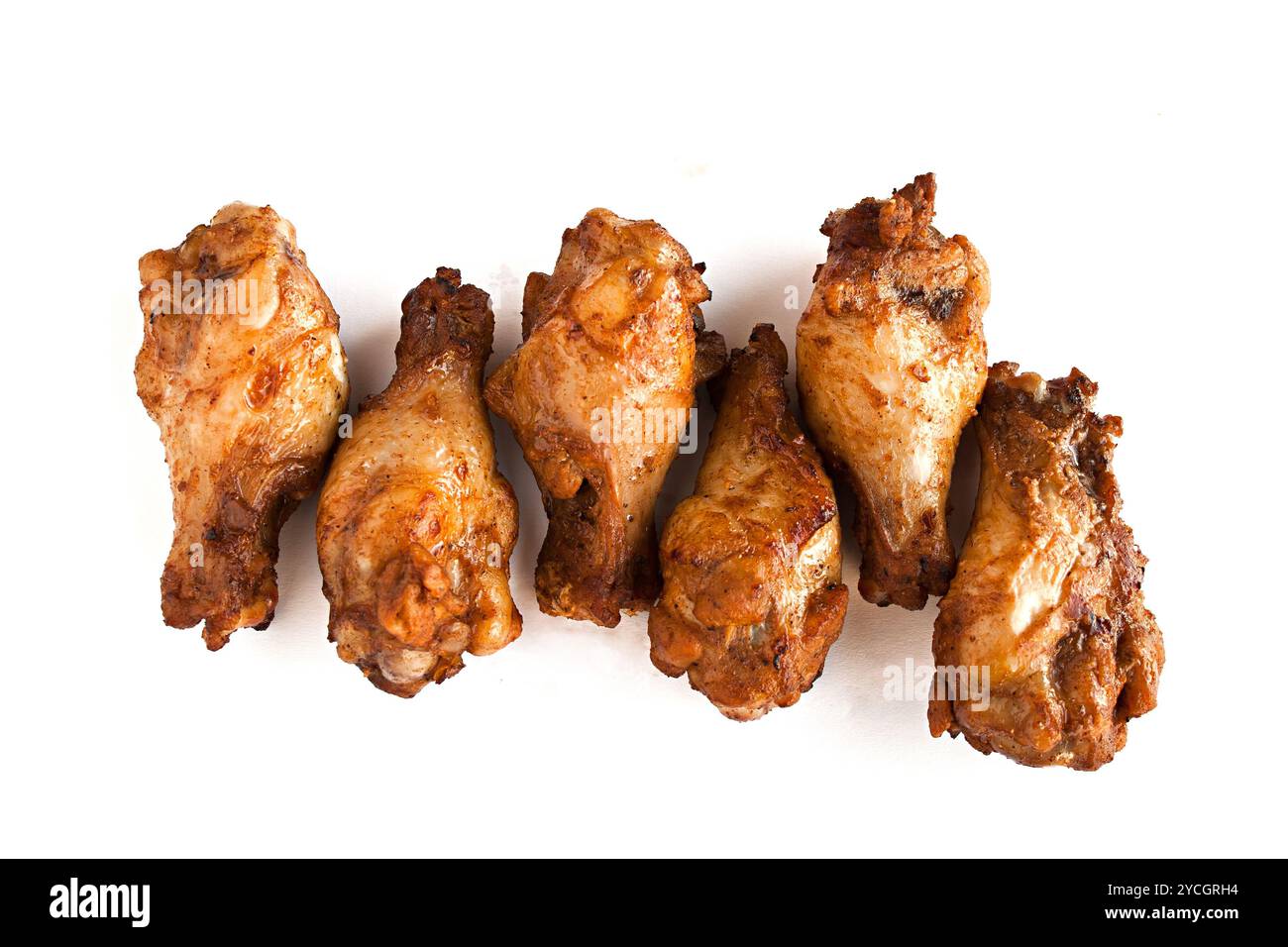 Roast chicken drumstick Stock Photo - Alamy