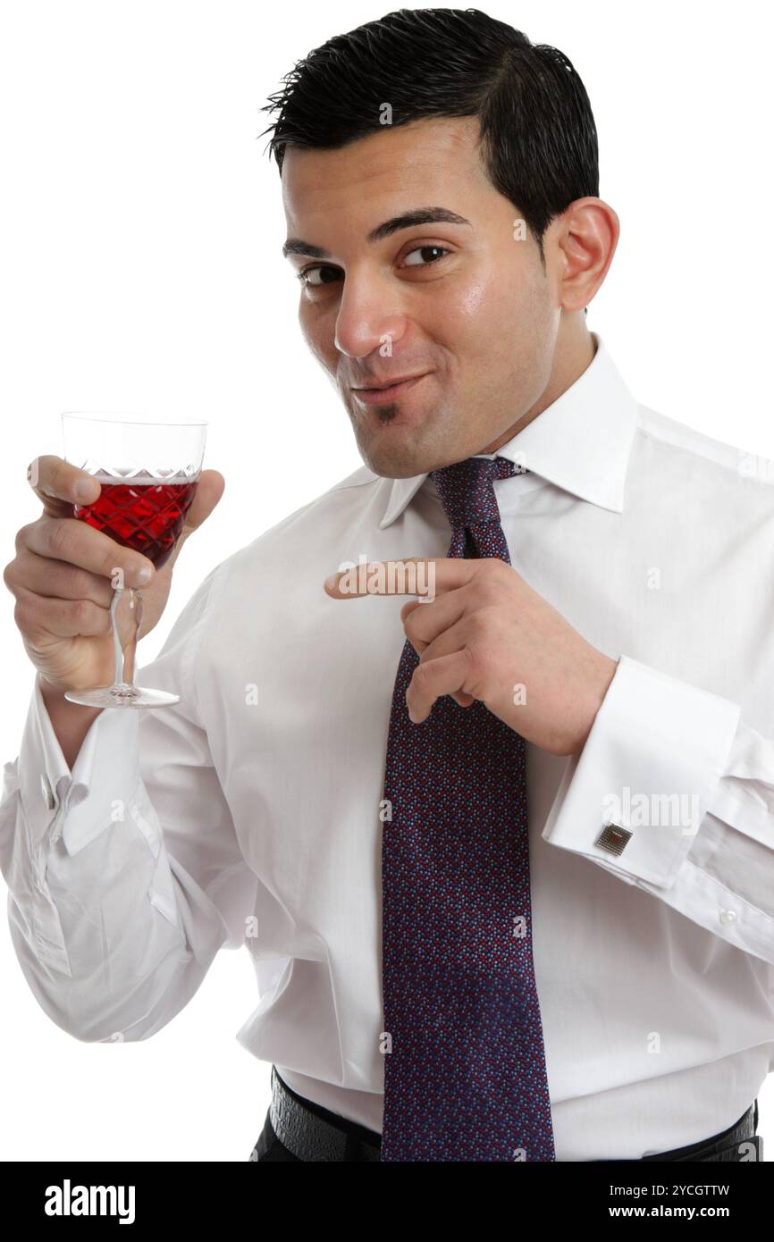 Waiter recommending wine hi-res stock photography and images - Alamy