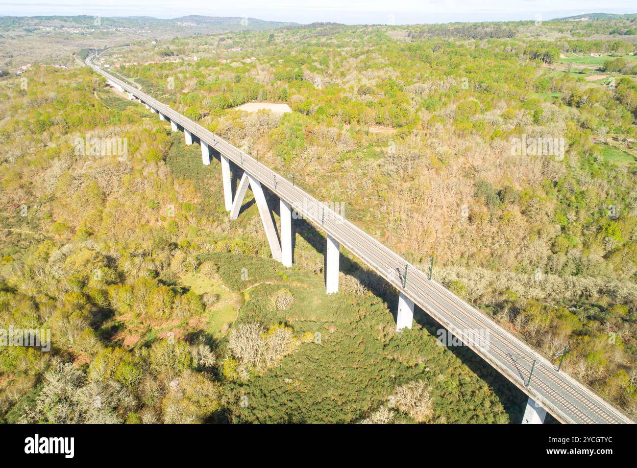 Construction ave rail train bridge hi-res stock photography and images - Alamy