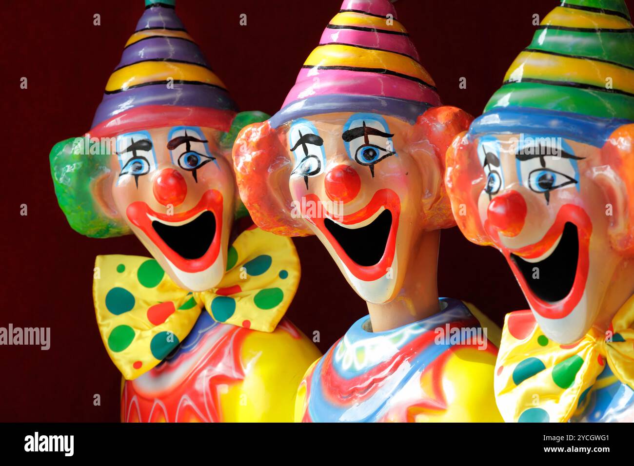 Sideshow clown open mouth hi-res stock photography and images - Alamy
