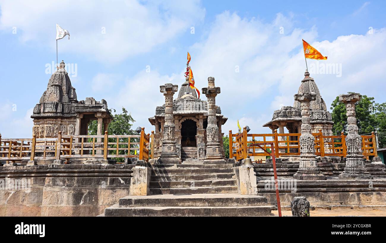 View of jasmalnathji mahadev temple hi-res stock photography and images ...