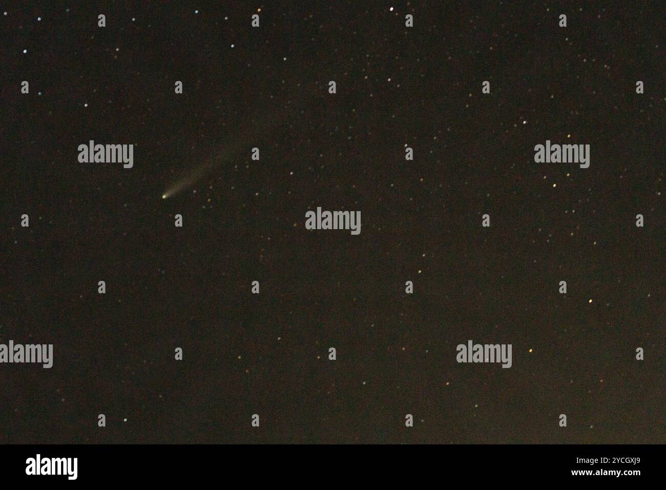 Rochester, Victoria, Australia, 23rd October 2024; Comet Atlas observed ...