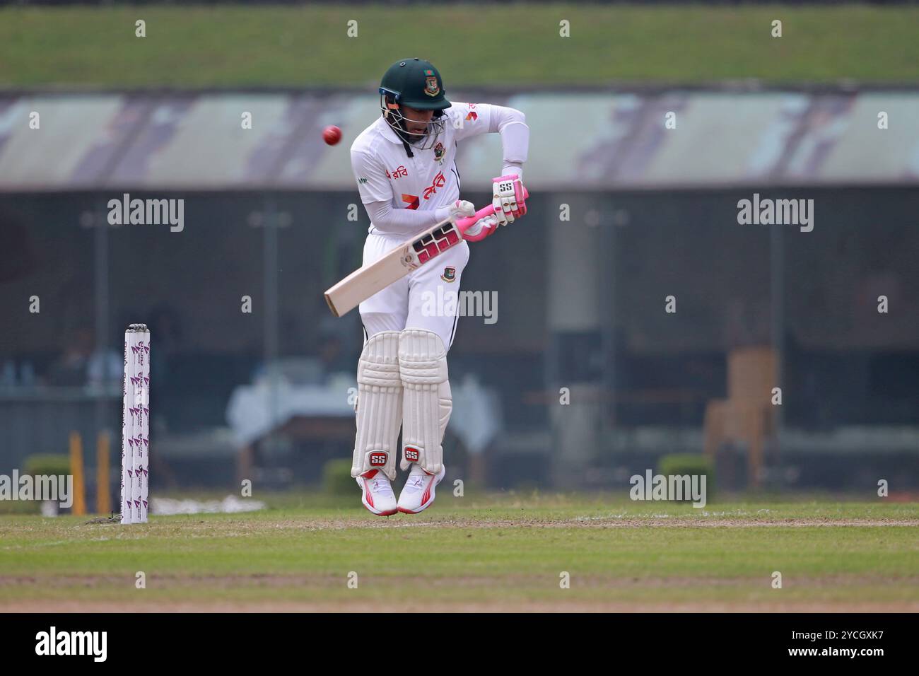 Wicketkeeper batter Mushfiqur Rahim bats during Bangladesh and South ...