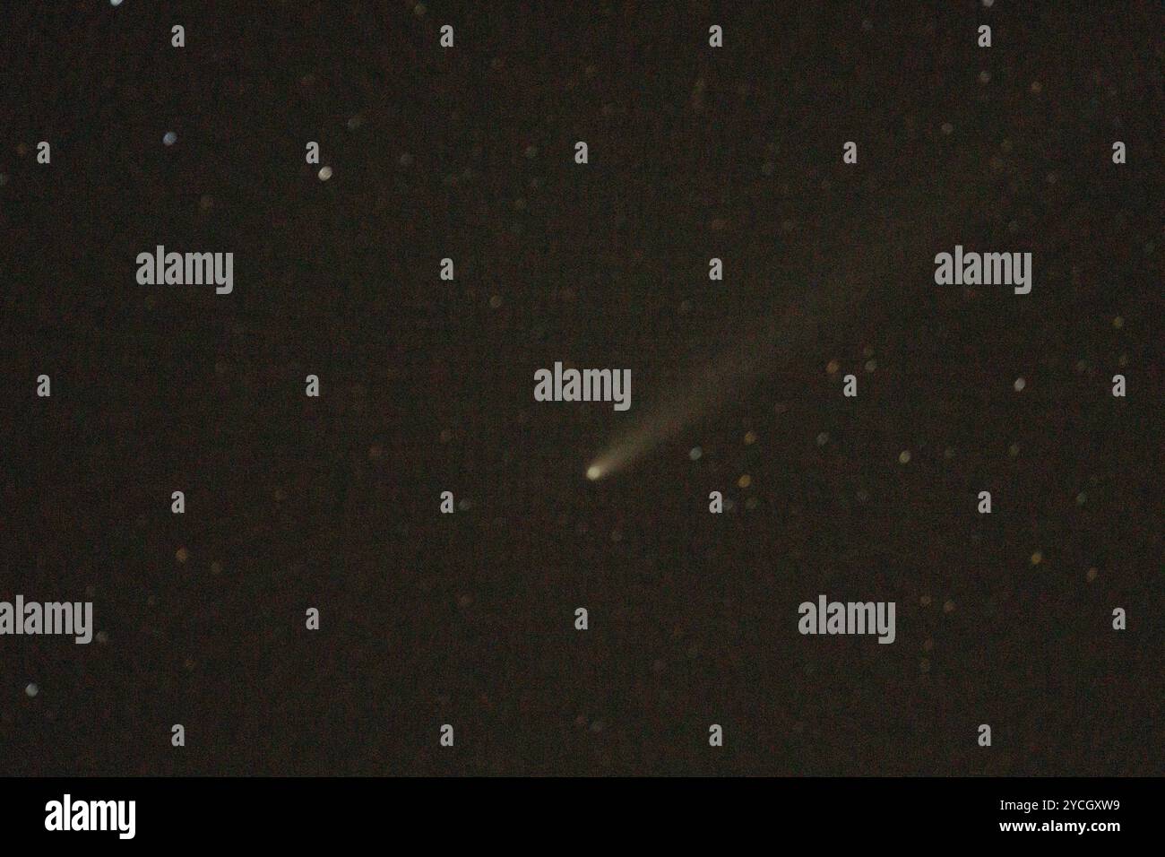 Rochester, Victoria, Australia, 23rd October 2024; Comet Atlas observed ...