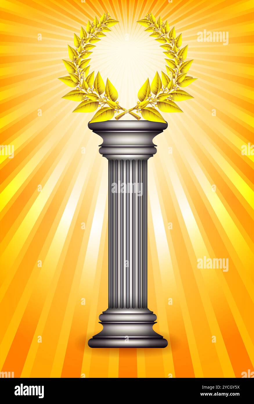 Roman laurel wreath hi-res stock photography and images - Alamy