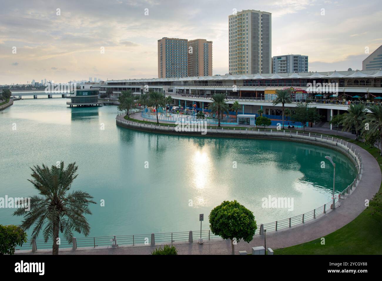 The Lagoon Park Manama Bahrain Stock Photo - Alamy