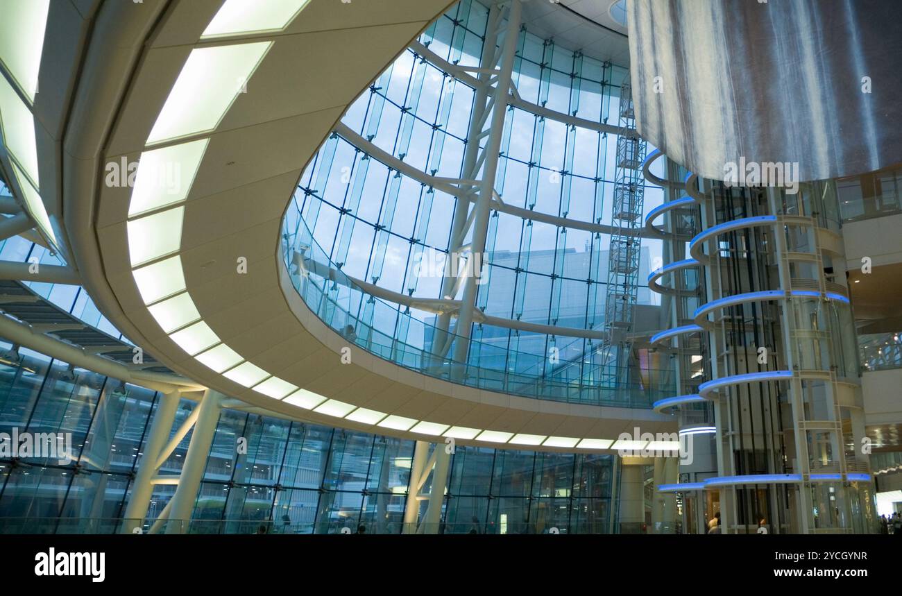 Modern futuristic interior Stock Photo - Alamy