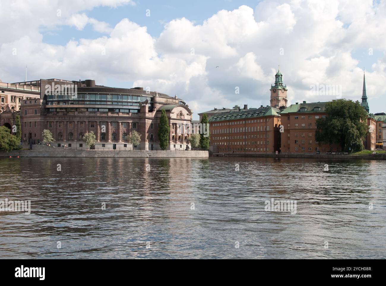 Historical architecture tower in Stockholm, Sweden Stock Photo - Alamy
