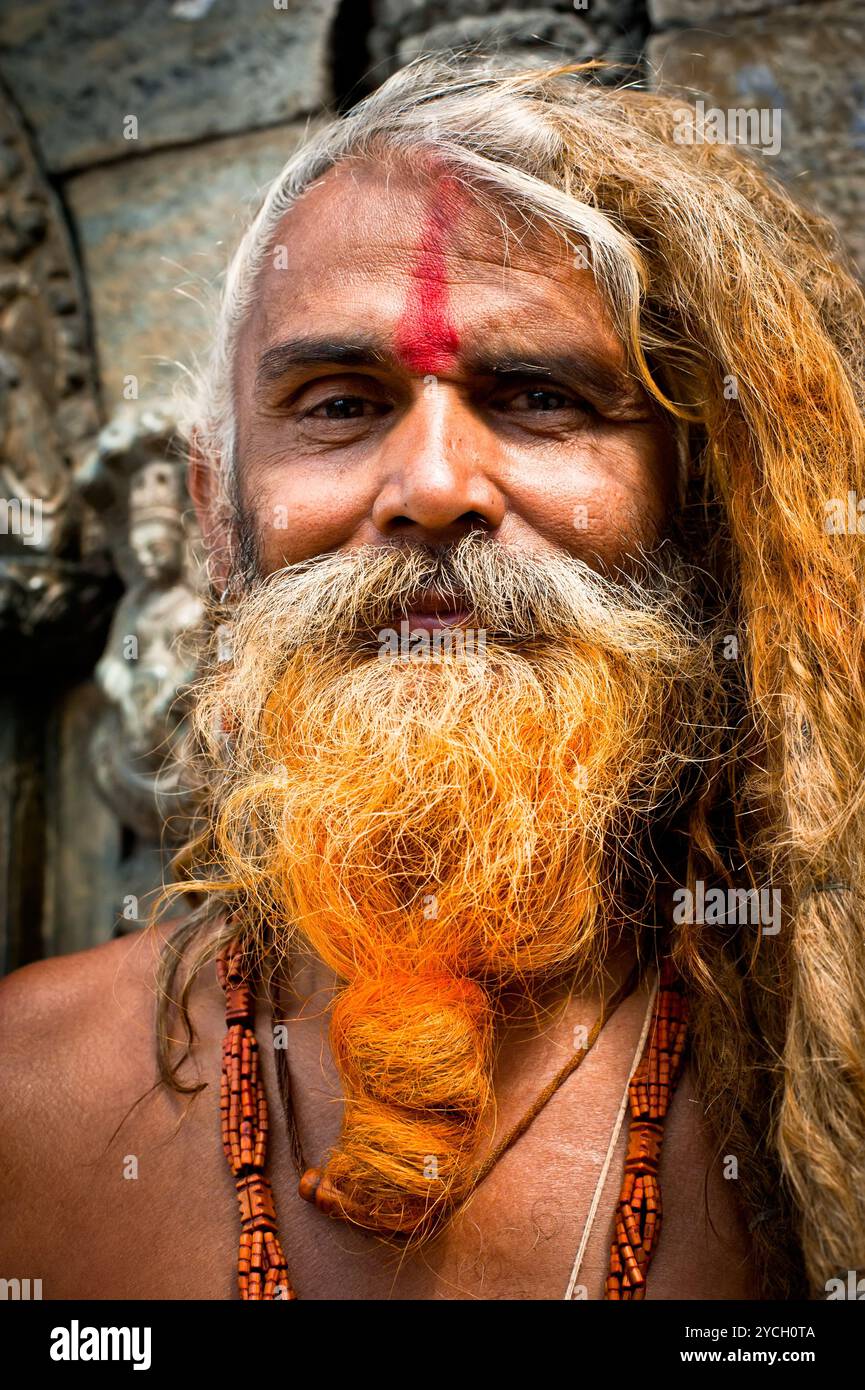 Sadhu ascetic religious man hi-res stock photography and images - Alamy