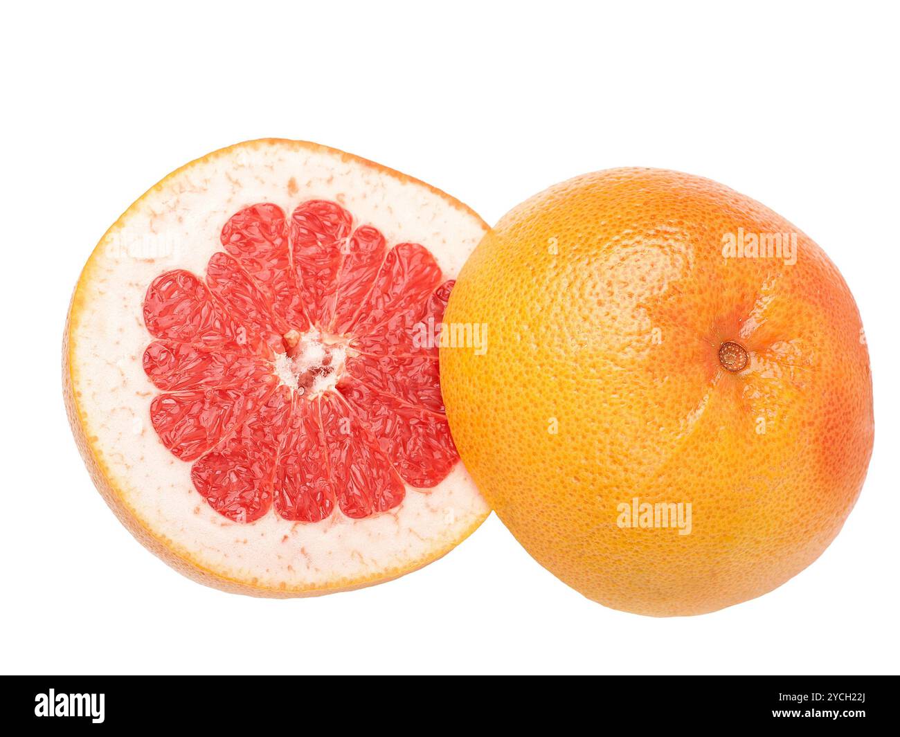 Sliced orange yellow red Cut Out Stock Images & Pictures - Alamy