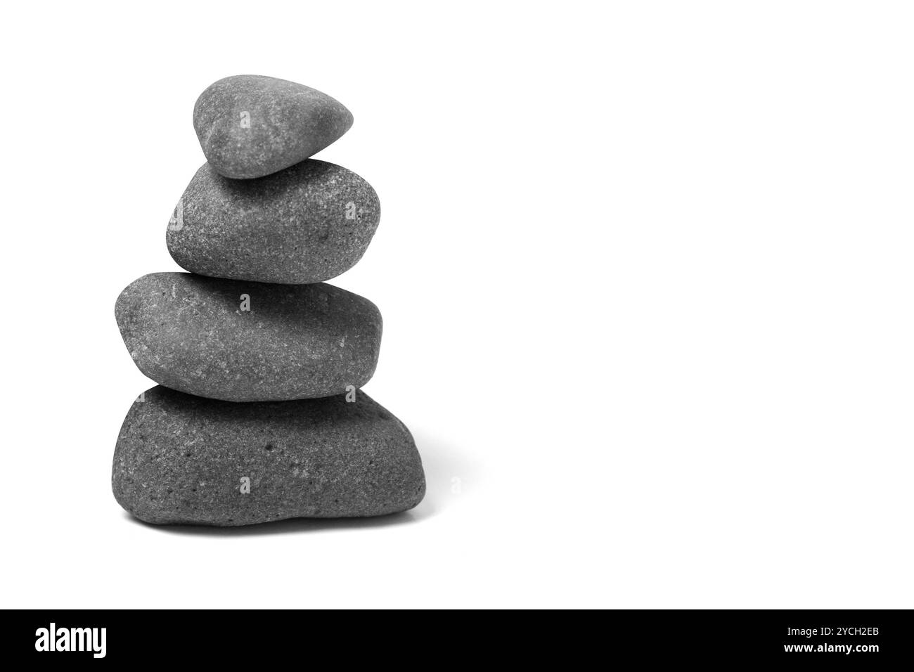 Beautiful round stones Black and White Stock Photos & Images - Alamy