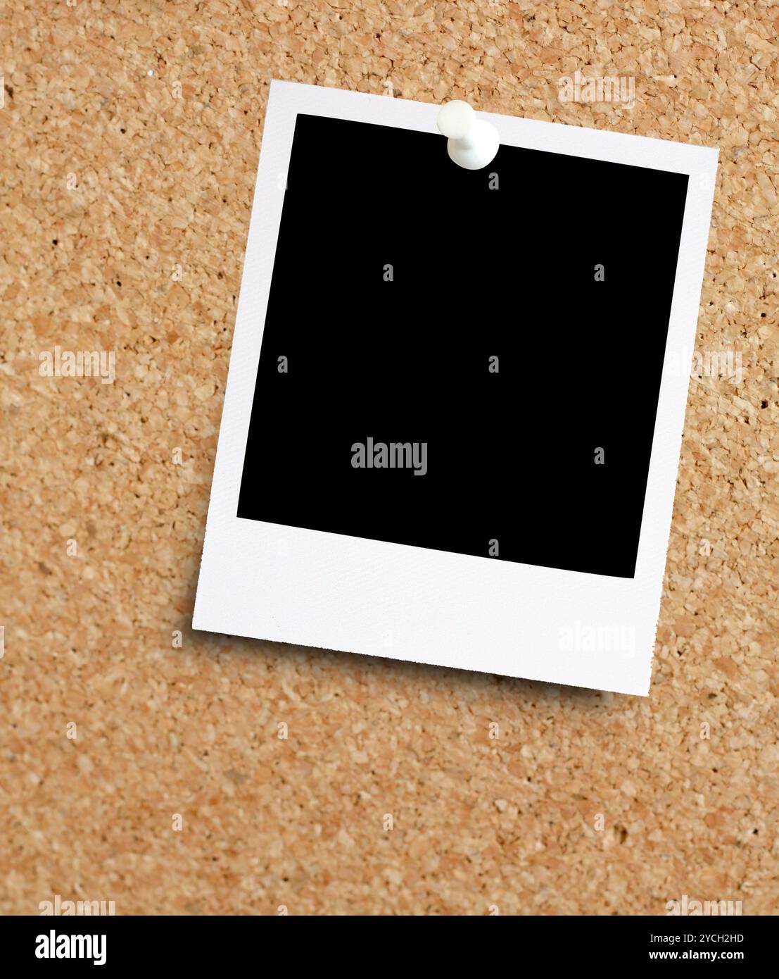 Instant photo on noticeboard Stock Photo - Alamy