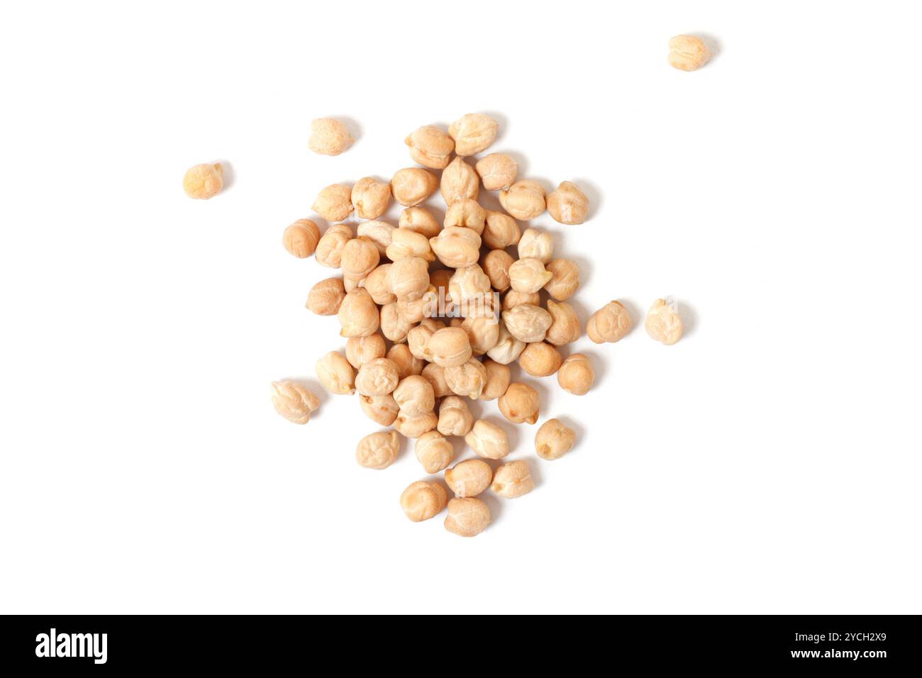 Organic uncooked chickpeas grains hi-res stock photography and images ...