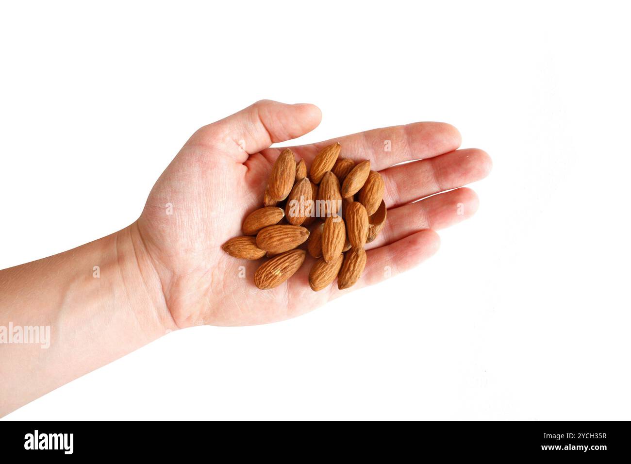 Holding almonds hi-res stock photography and images - Alamy