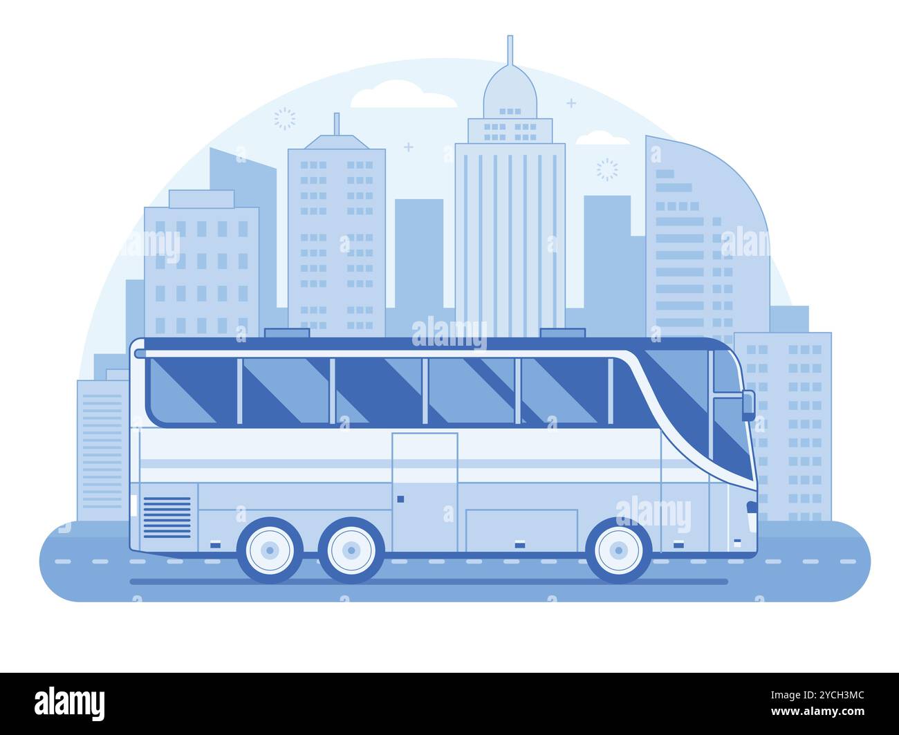 Long flat road Cut Out Stock Images & Pictures - Alamy