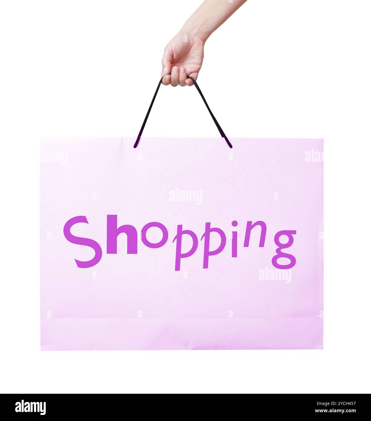 Customer shopping bag Cut Out Stock Images & Pictures - Alamy