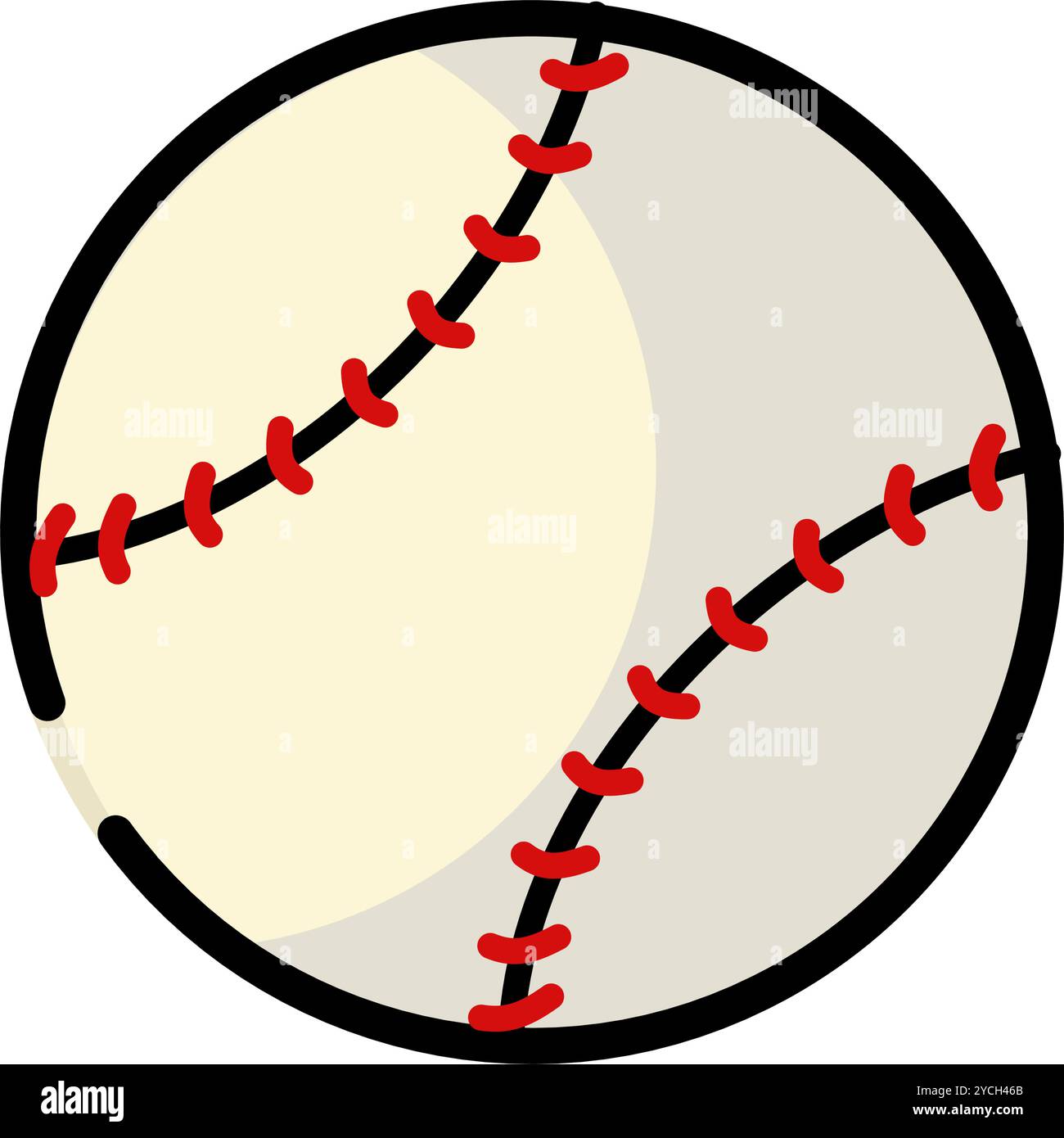 baseball - simple vector illustration Stock Vector Image & Art - Alamy