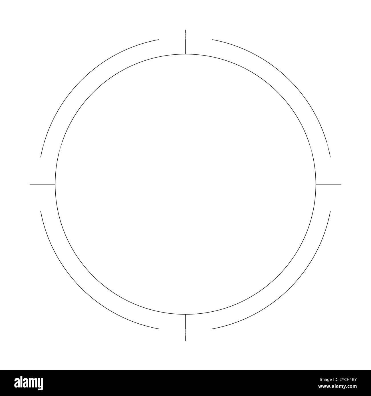 Focus frame target on Black and White Stock Photos & Images - Alamy