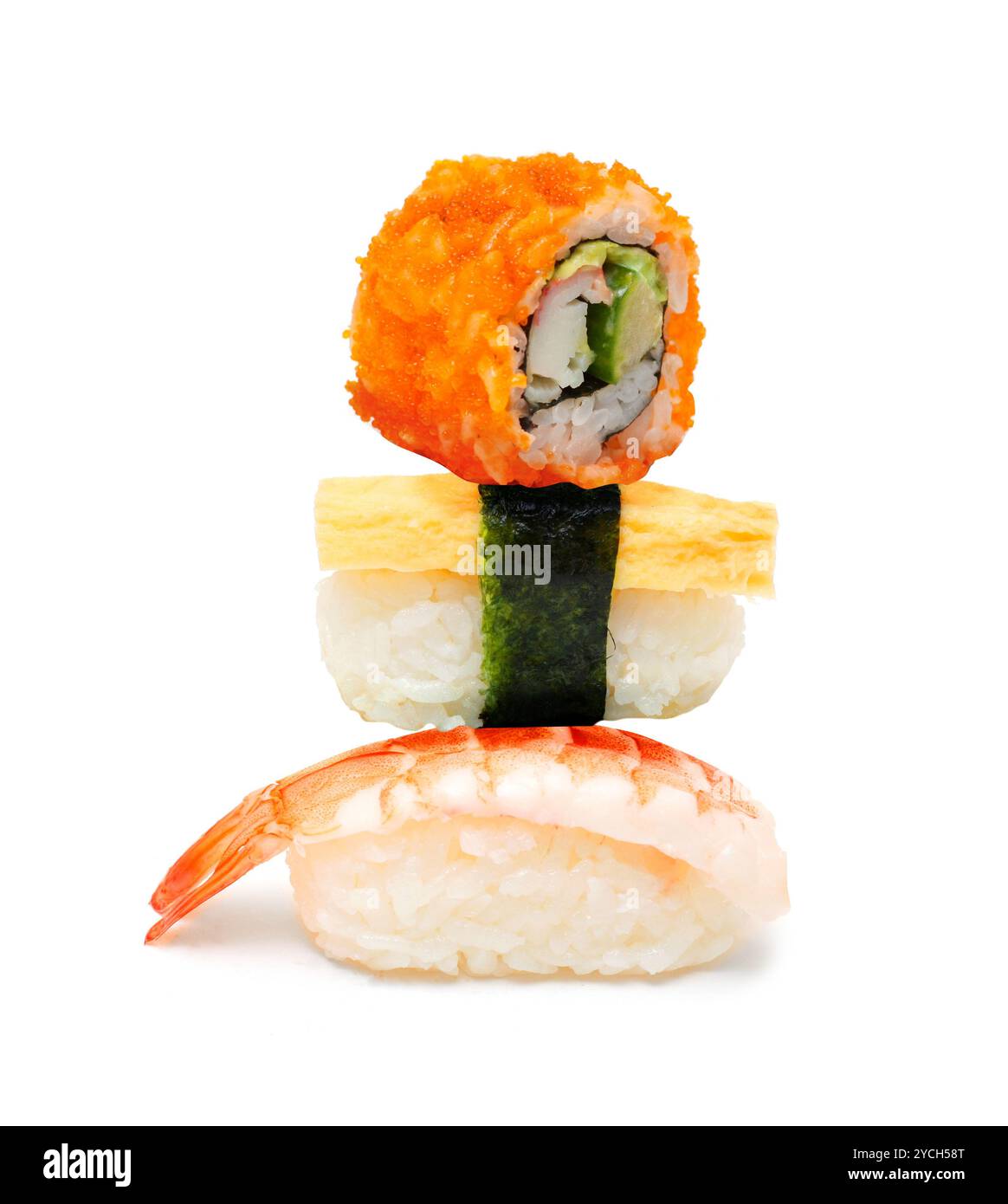 Seafood delicatessen shrimp sushi hi-res stock photography and images ...