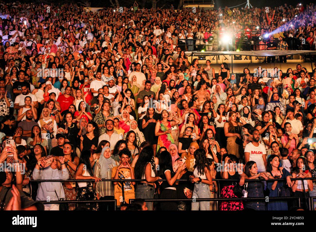 Bizerte, Tunisia. 03 August 2024. Images of Palestinian children ...
