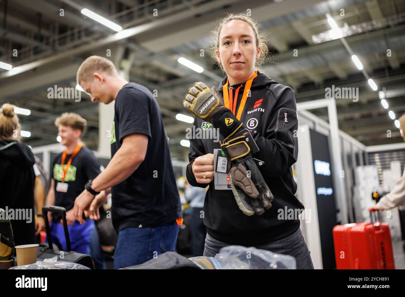 Nuremberg, Germany. 23rd Oct, 2024. Ski racer Kira Weidle-Winkelmann at ...