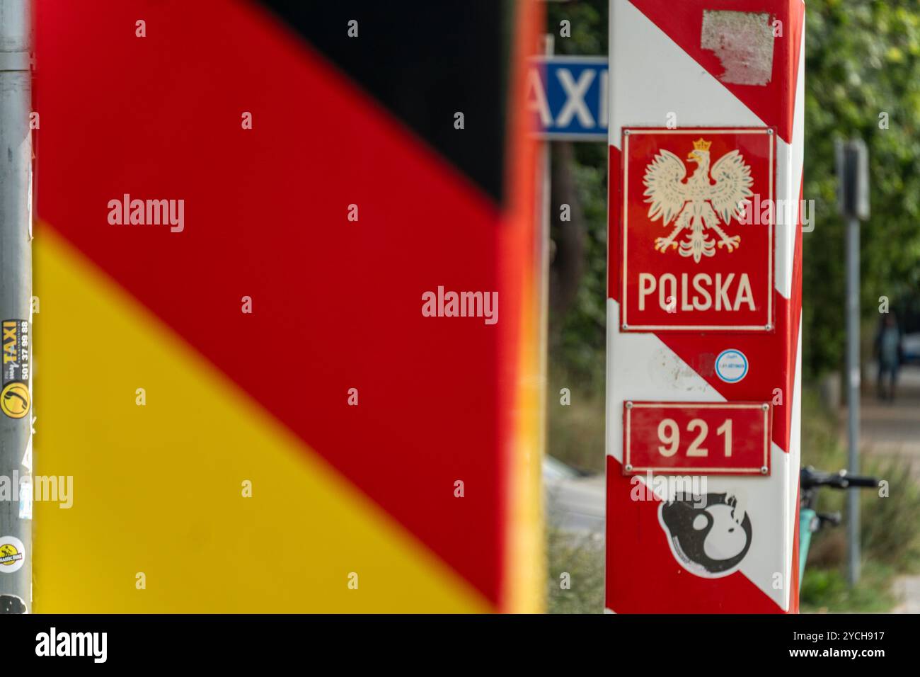 Grenze zwischen Deutschland und Polen, Polnische und Deutsche ...