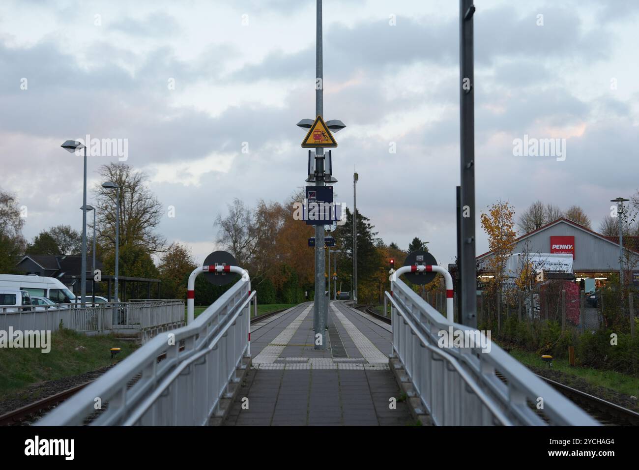 PRODUCTION - 22 October 2024, Schleswig-Holstein, Sörup: View of the ...