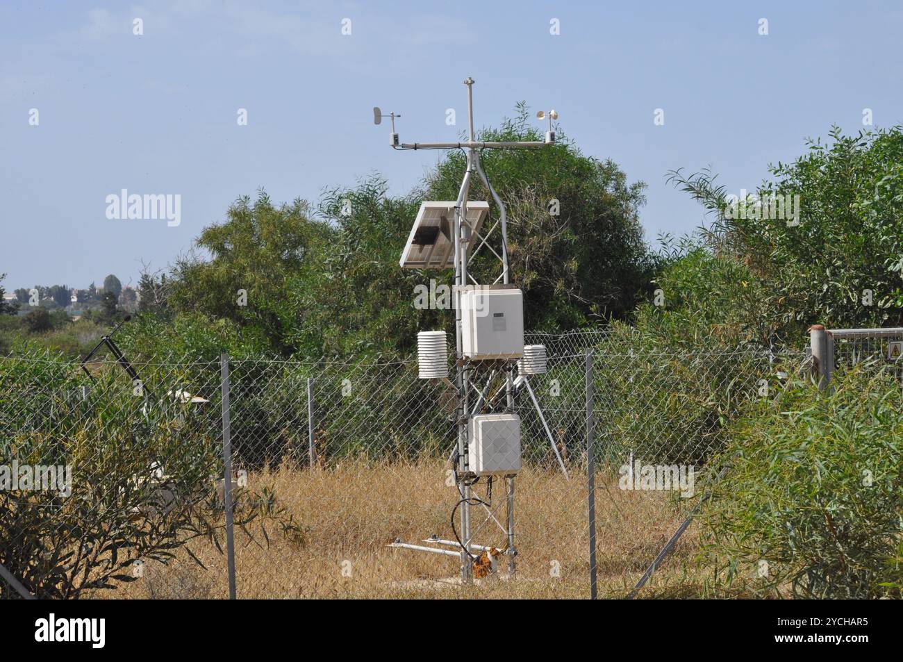 The Weather Station in a Rural Area Stock Photo - Alamy