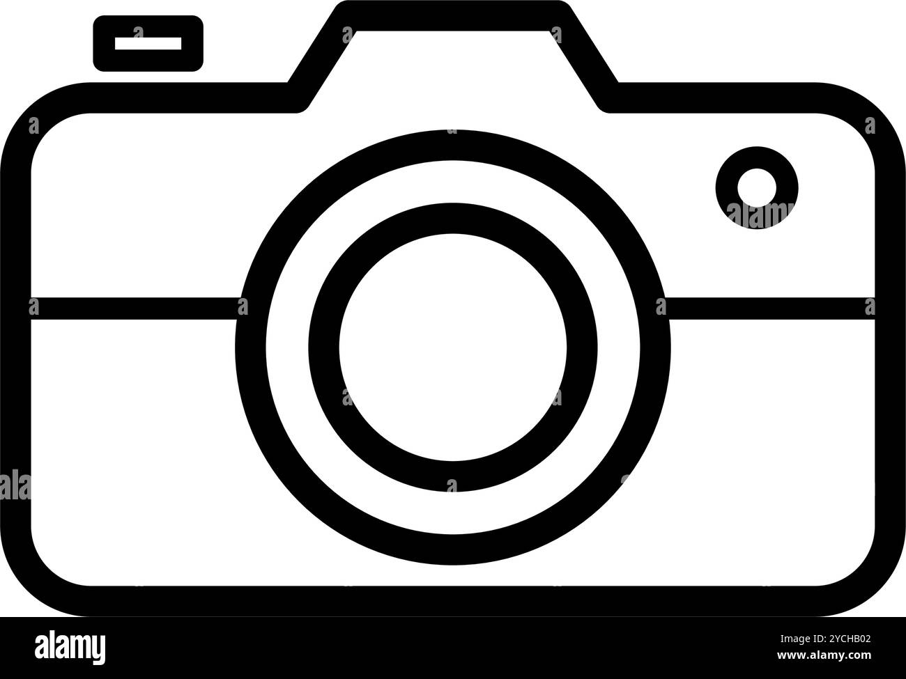 Camera - simple vector icon Stock Vector Image & Art - Alamy