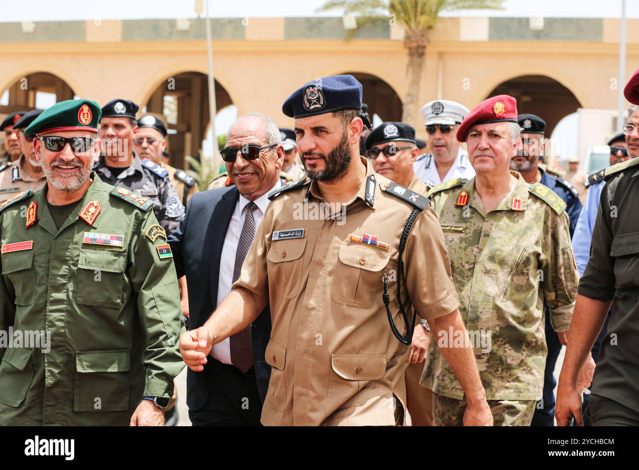 Ras Jedir border crossing, Tunisia. 01 July 2024. The interior minister ...
