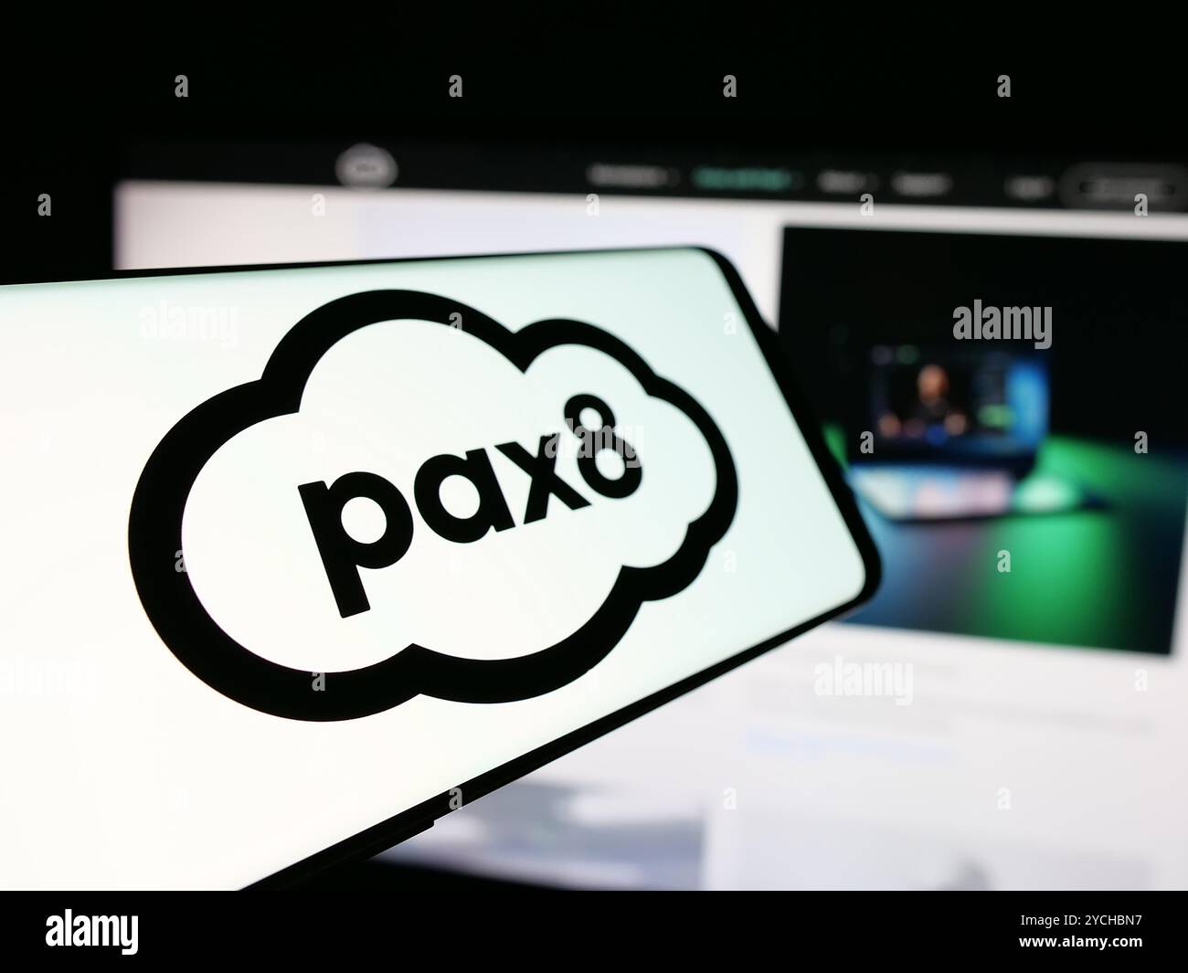 Pax8 logo hi-res stock photography and images - Alamy