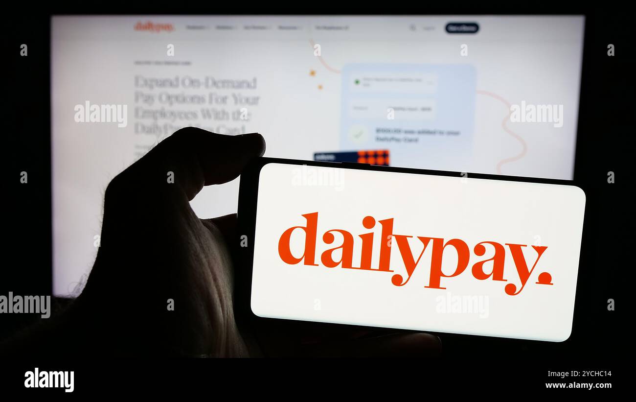 Dailypay logo hi-res stock photography and images - Alamy