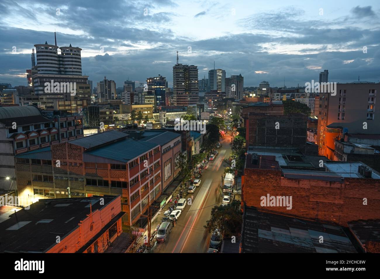 Nairobi downtown skyline hi-res stock photography and images - Alamy