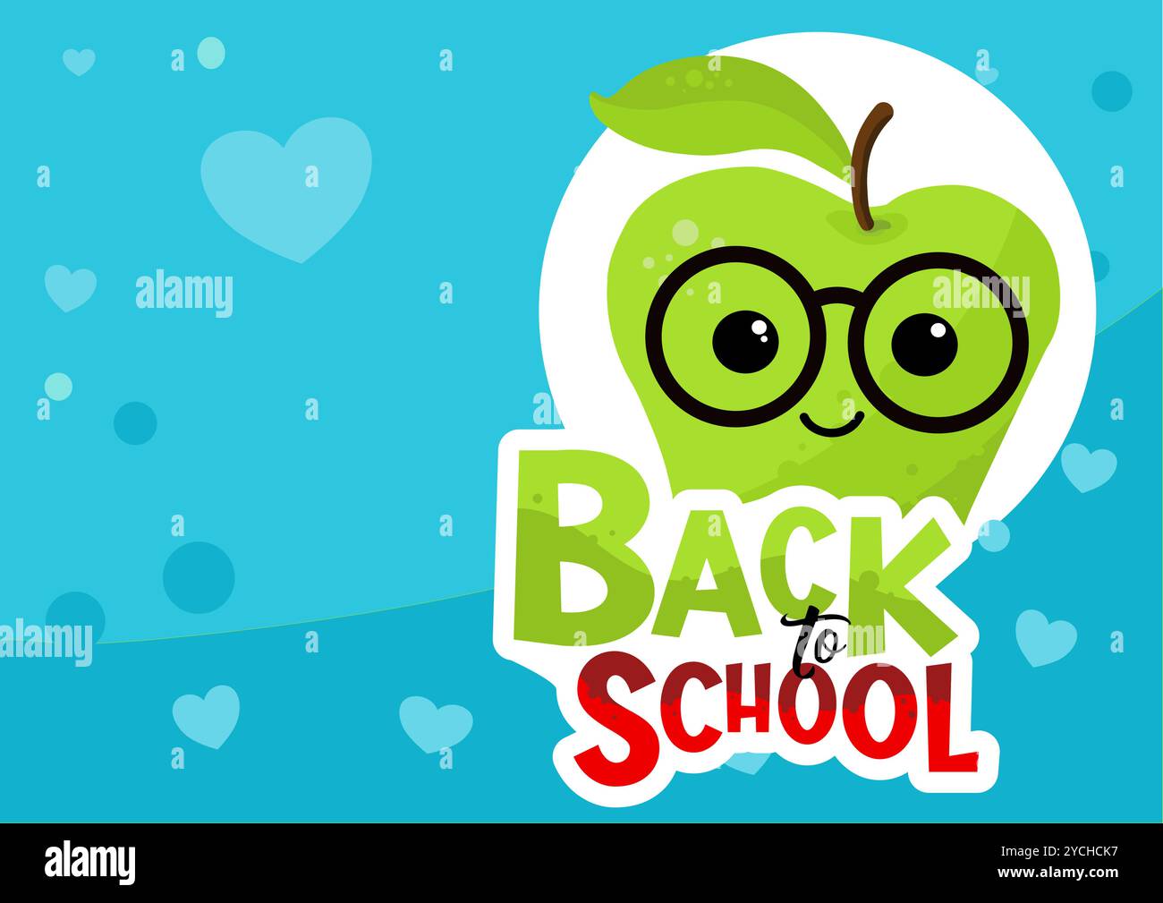 Chalkboard apple school Stock Vector Images - Alamy