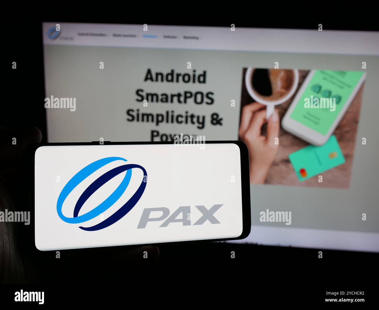 Pax technology company logo hi-res stock photography and images - Alamy