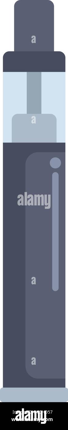 Modern electronic cigarette device with clear cartridge presenting ...