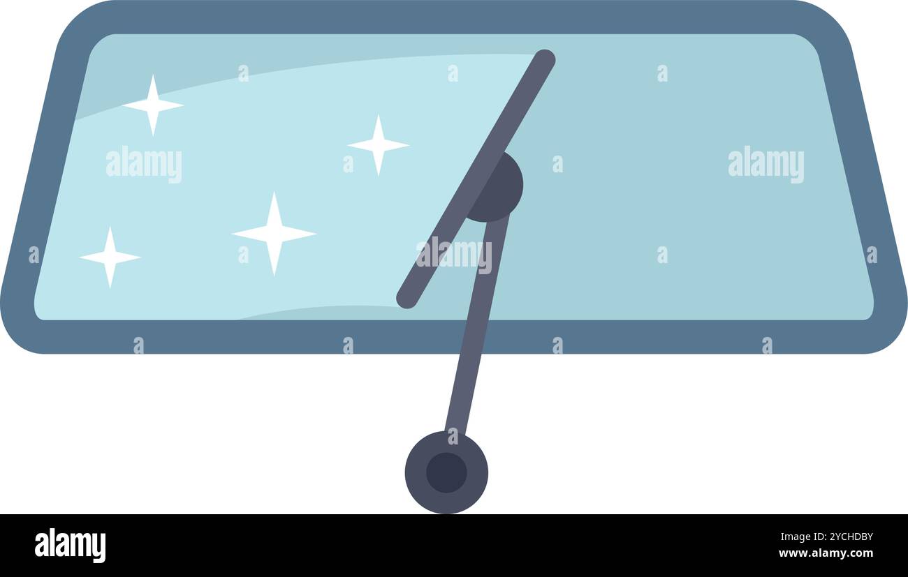 Rain on vehicle window Stock Vector Images - Alamy