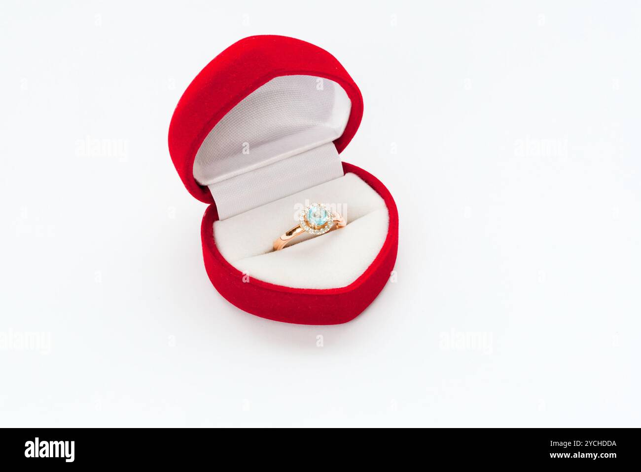 Red gold holiday beads Cut Out Stock Images & Pictures - Alamy