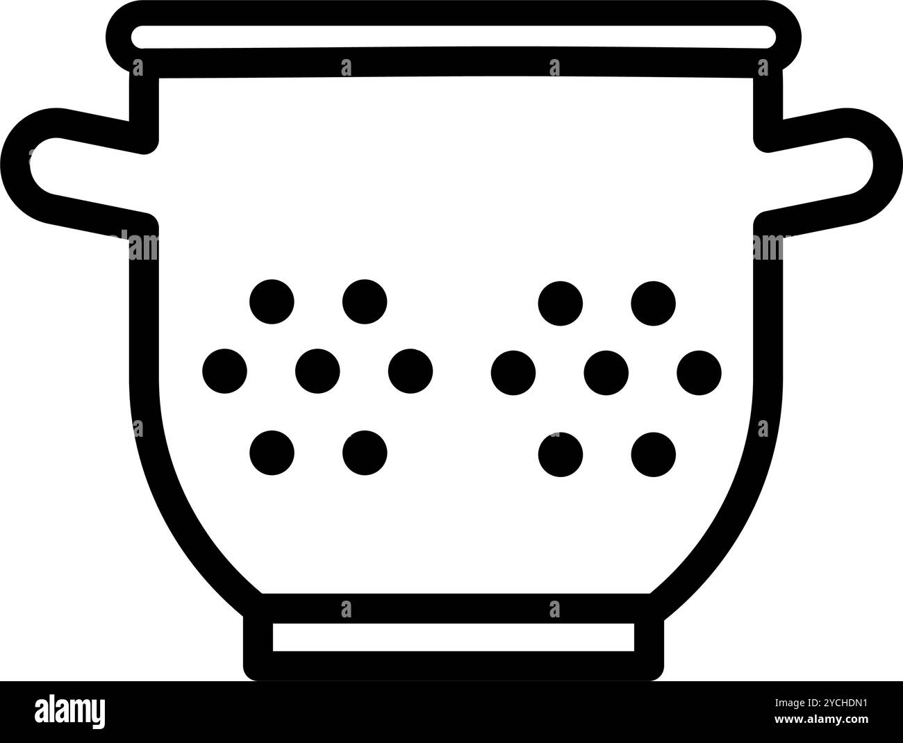 colander - simple vector icon Stock Vector Image & Art - Alamy