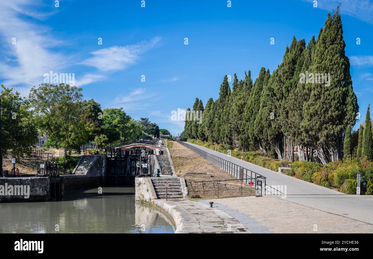 Fonseranes staircase hi-res stock photography and images - Alamy