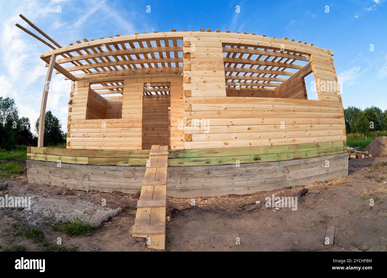 Timber frame wall construction hi-res stock photography and images - Alamy