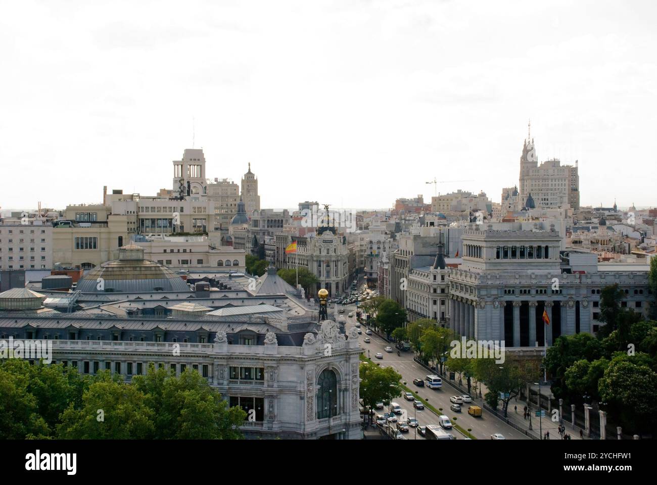 Gran Via, Madrid Stock Photo - Alamy